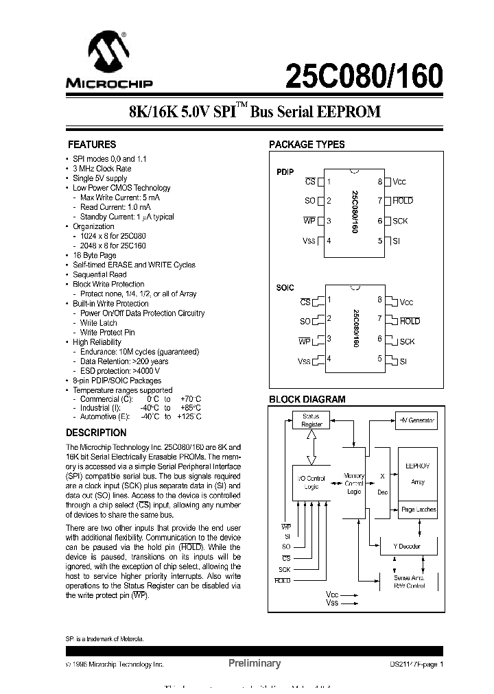 24C080-EP_13726.PDF Datasheet Download --- IC-ON-LINE