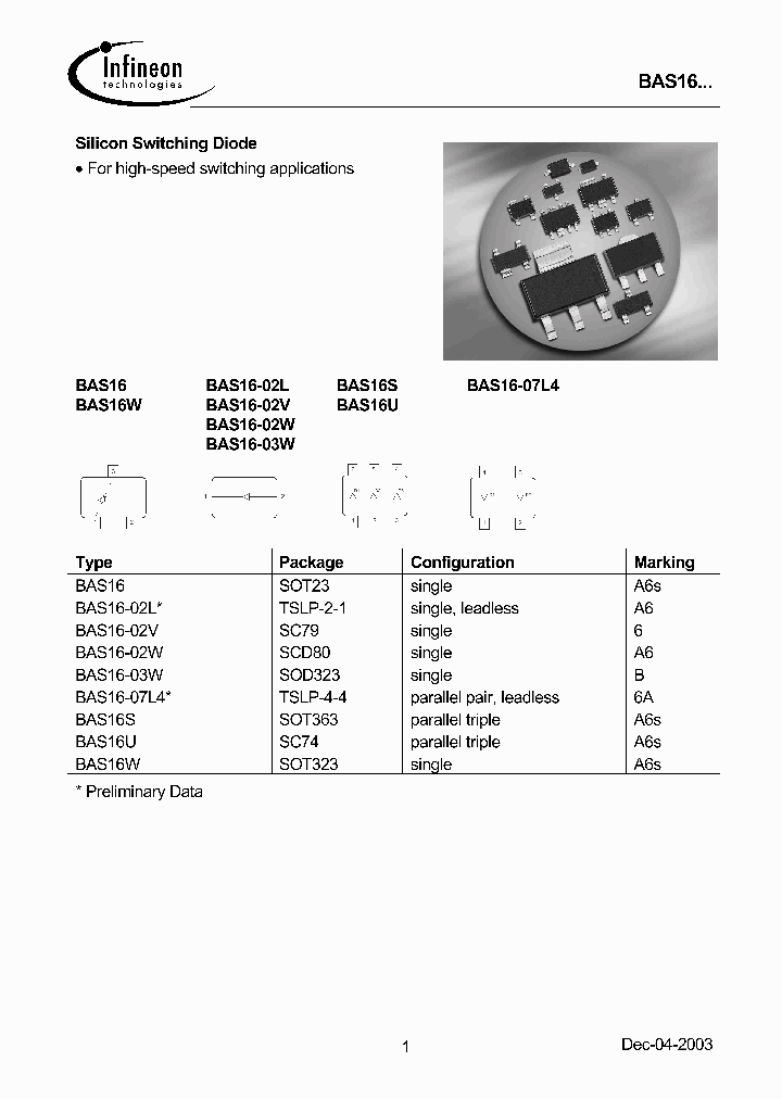 BAS16-02_132758.PDF Datasheet Download --- IC-ON-LINE