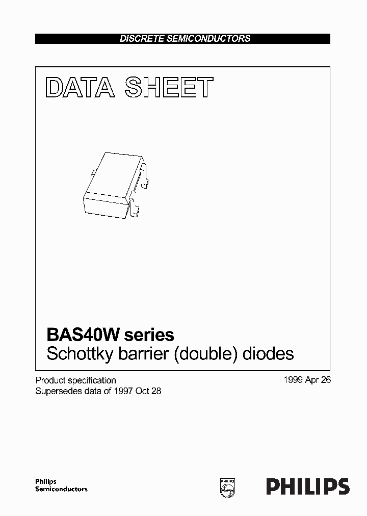BAS40-04W_22339.PDF Datasheet Download --- IC-ON-LINE