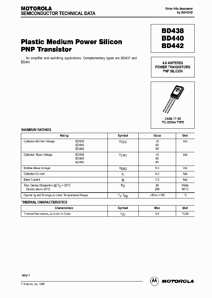 BD438_172934.PDF Datasheet Download --- IC-ON-LINE