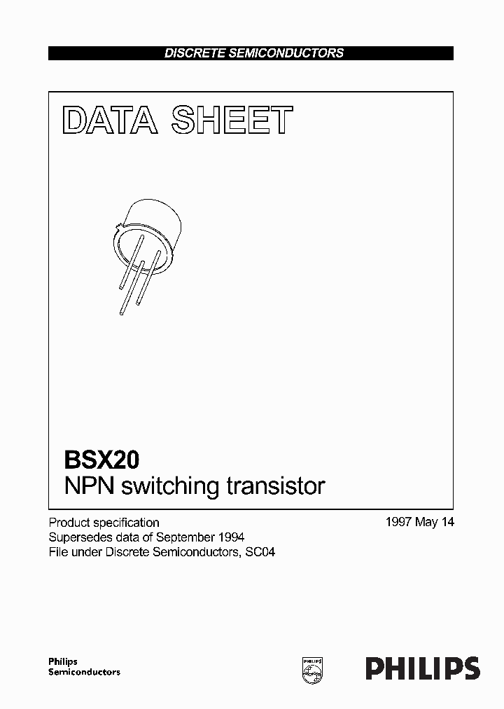 BSX20_76815.PDF Datasheet Download --- IC-ON-LINE