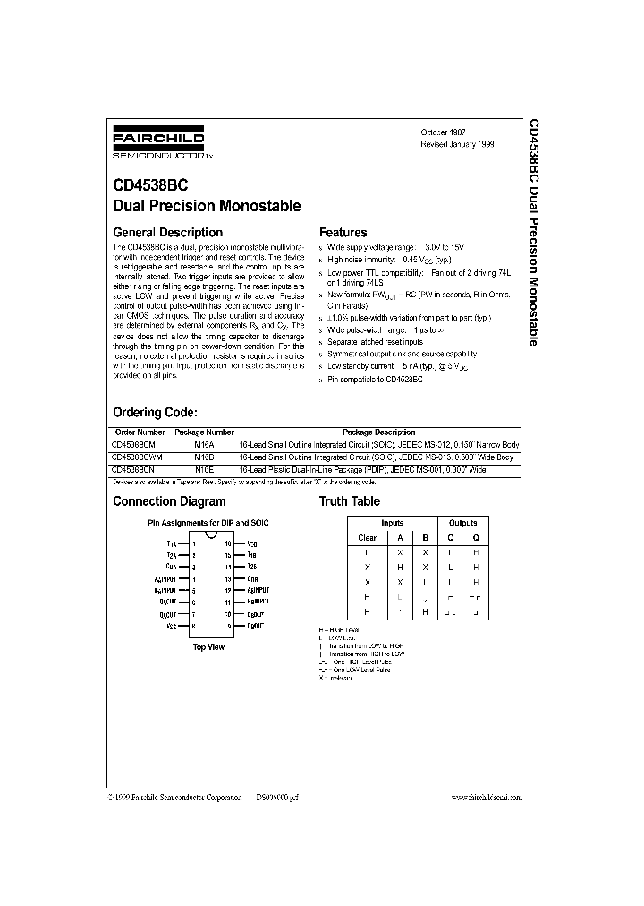 CD4538_1936.PDF Datasheet Download --- IC-ON-LINE