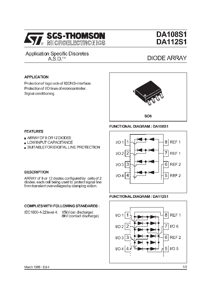 DA112S_40475.PDF Datasheet Download --- IC-ON-LINE