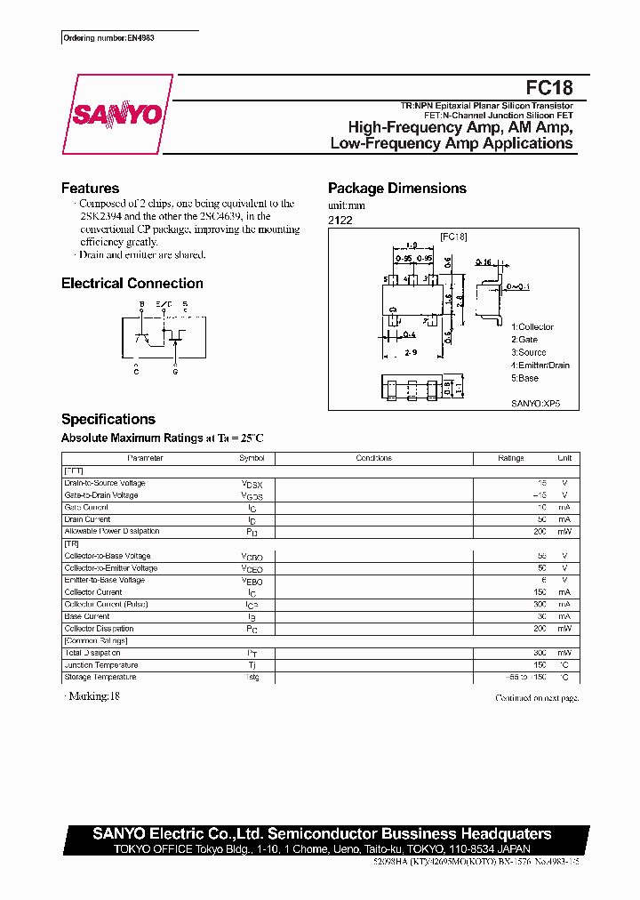 FC18_183748.PDF Datasheet Download --- IC-ON-LINE