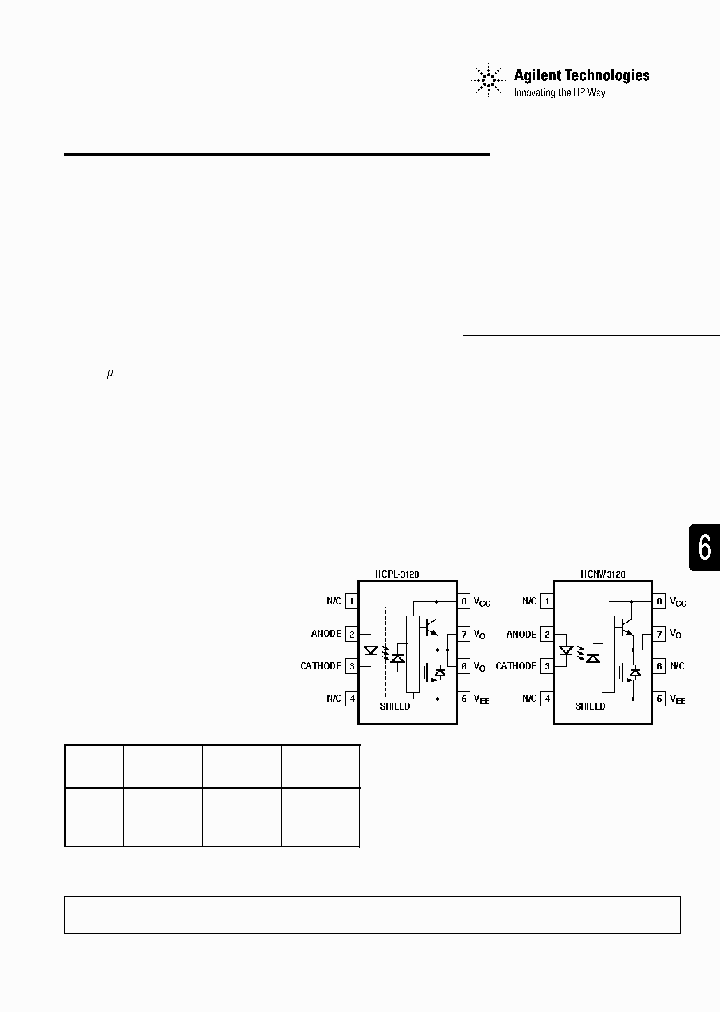 HCNW3120_53459.PDF Datasheet Download --- IC-ON-LINE