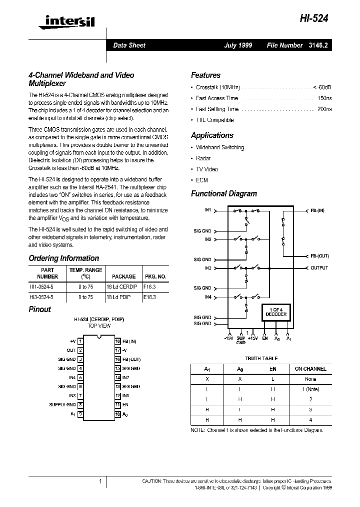 HI1-0524-5_169668.PDF Datasheet Download --- IC-ON-LINE