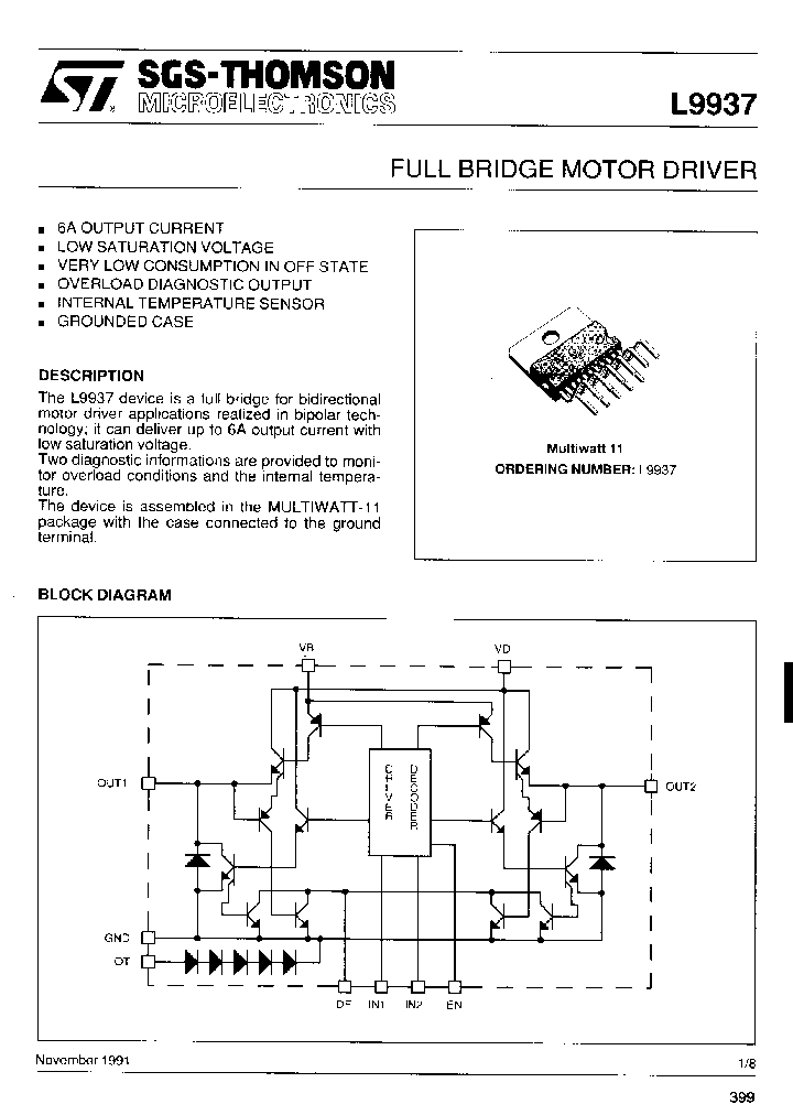 L9937_156384.PDF Datasheet Download --- IC-ON-LINE