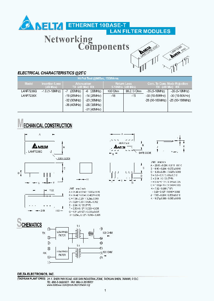 LANF7236G_144485.PDF Datasheet Download --- IC-ON-LINE