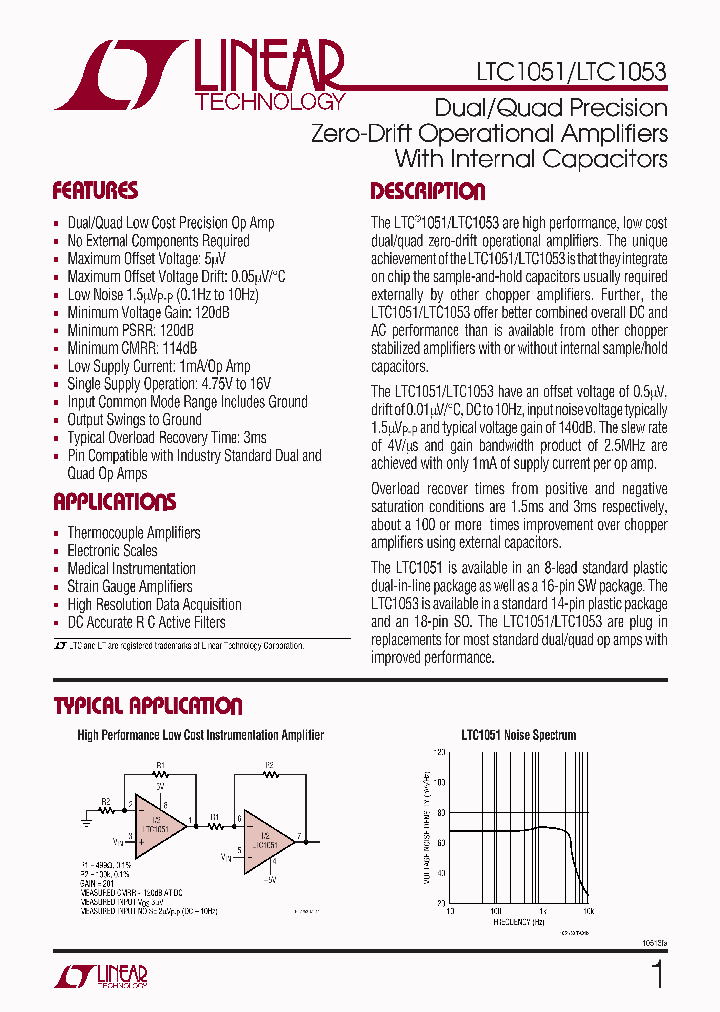 LTC1051CSW_81773.PDF Datasheet Download --- IC-ON-LINE