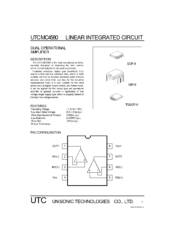 MC4580_177082.PDF Datasheet Download --- IC-ON-LINE