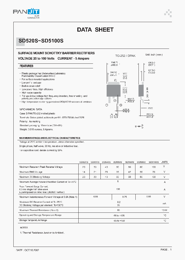 SD530S_43062.PDF Datasheet Download --- IC-ON-LINE