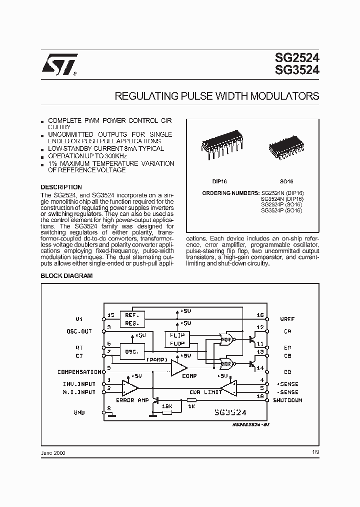 SG3524N_128301.PDF Datasheet Download --- IC-ON-LINE