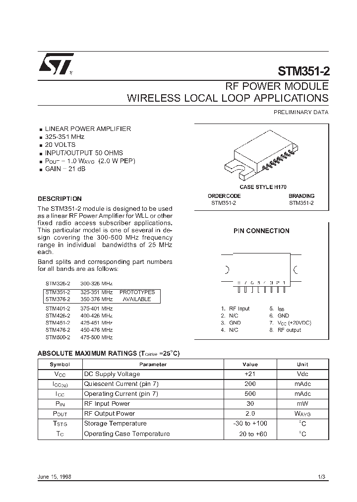 STM326-2_66392.PDF Datasheet Download --- IC-ON-LINE