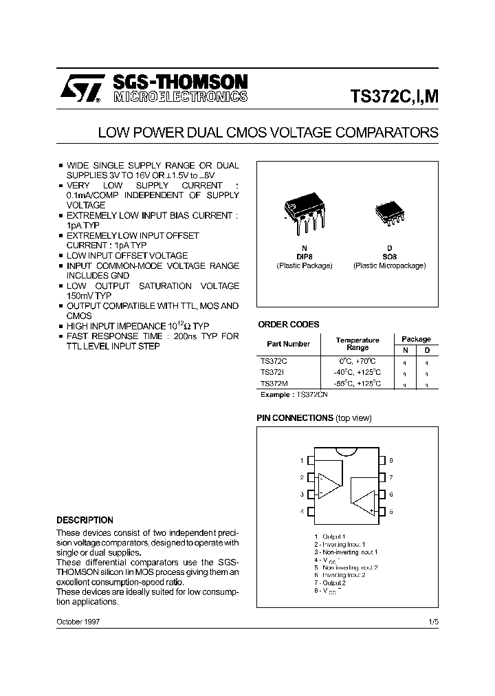 TS372C_64483.PDF Datasheet Download --- IC-ON-LINE