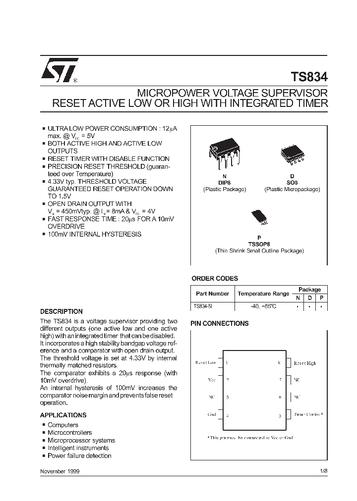 TS834-5I_170002.PDF Datasheet Download --- IC-ON-LINE