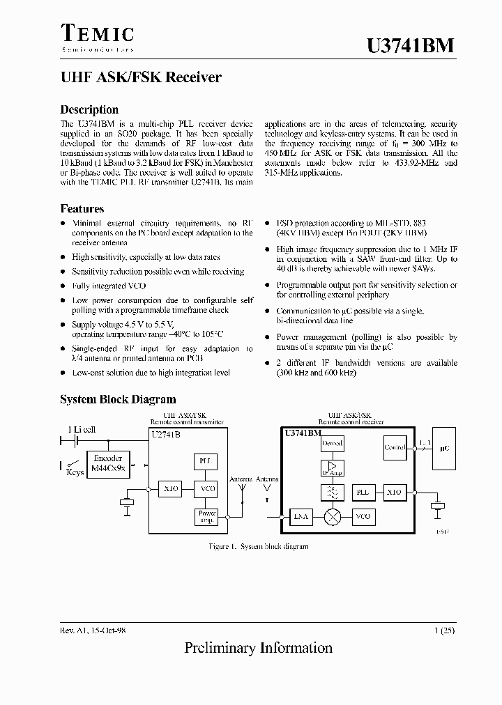 U3741BM-M2FL_62563.PDF Datasheet Download --- IC-ON-LINE