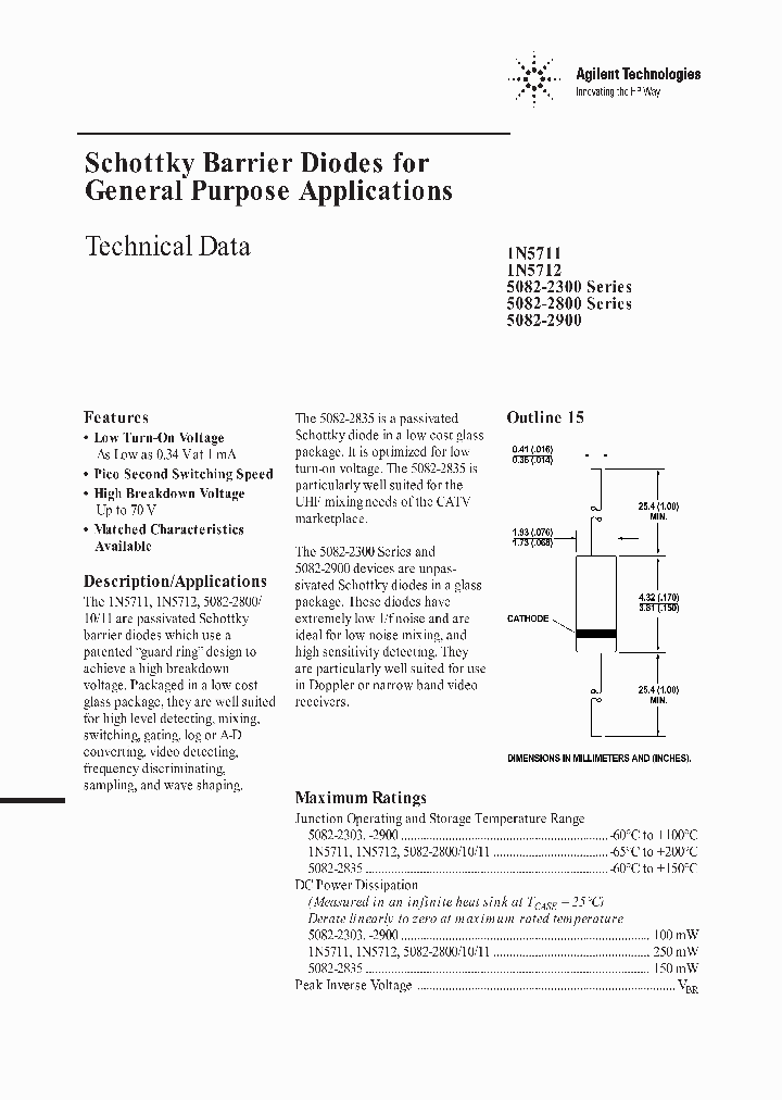 5082-2300_301913.PDF Datasheet Download --- IC-ON-LINE