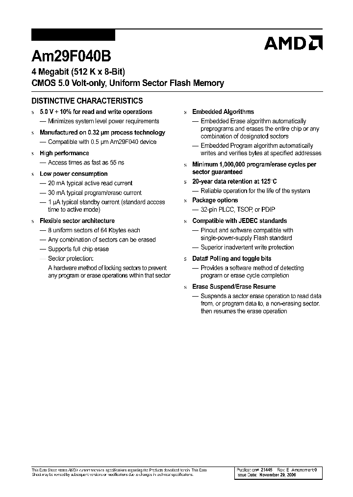 AM29F040B-1_186532.PDF Datasheet Download --- IC-ON-LINE