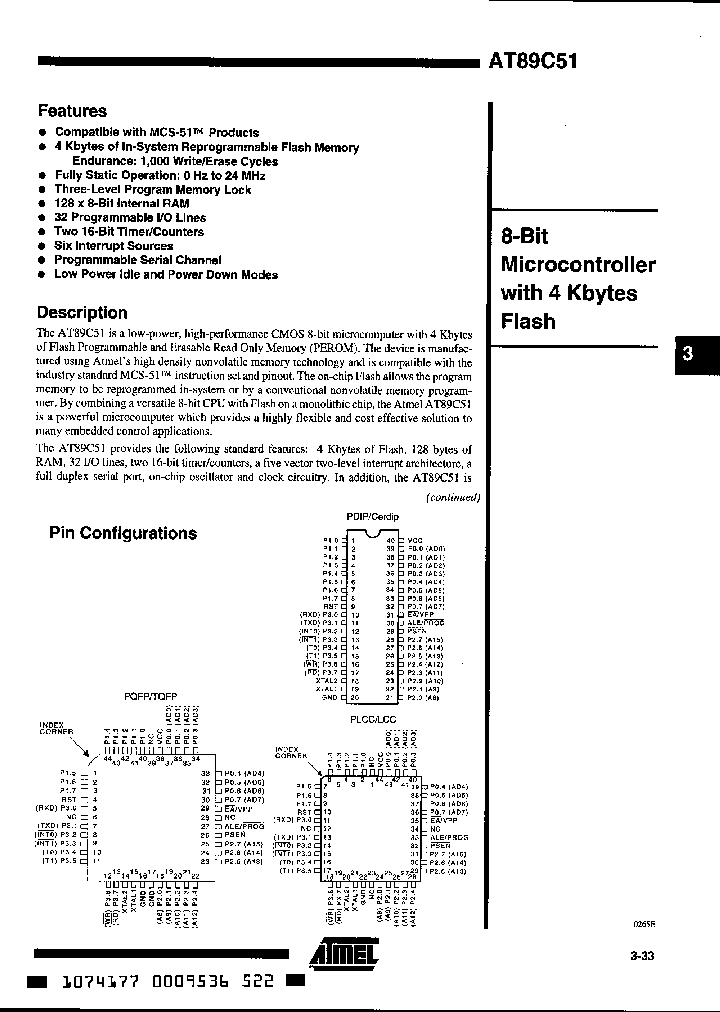 AT89C51-12DM_250818.PDF Datasheet Download --- IC-ON-LINE
