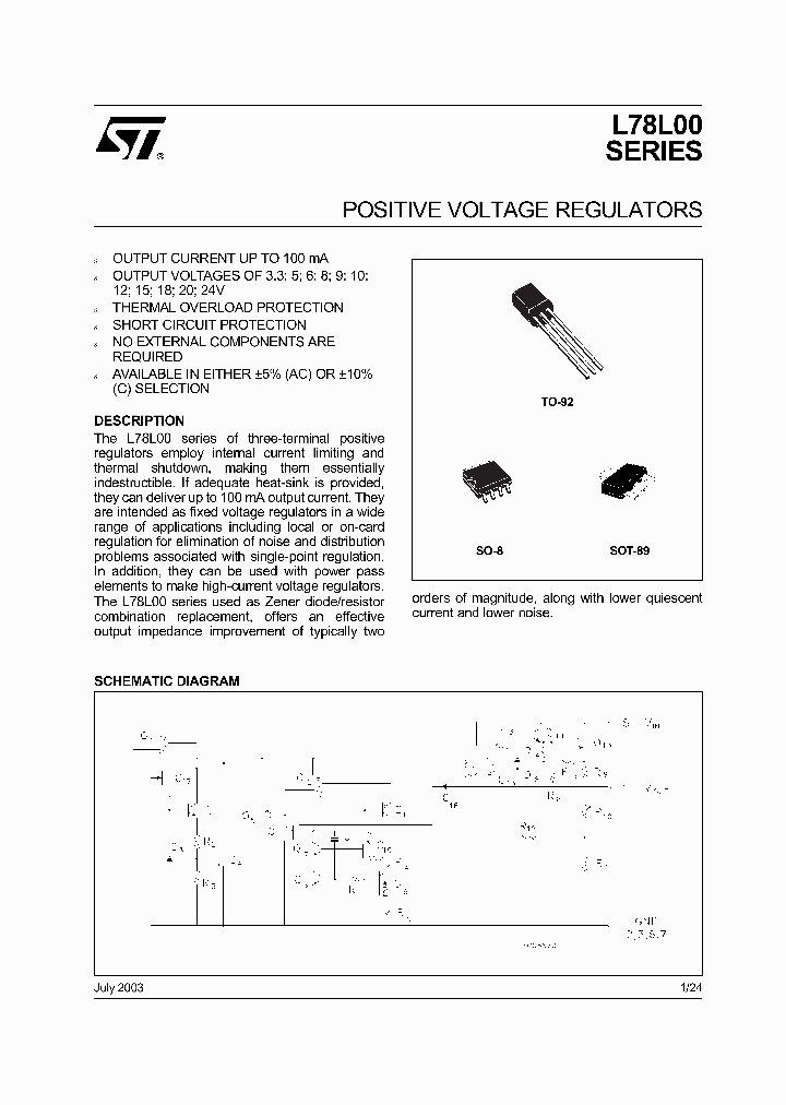 L78L05ABDTR_272608.PDF Datasheet Download --- IC-ON-LINE