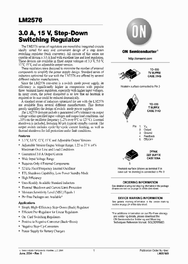 LM2576T-12_272671.PDF Datasheet Download --- IC-ON-LINE