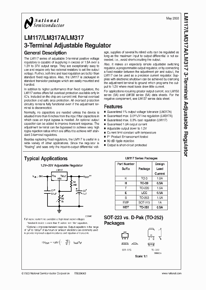 LM317AMDT_206438.PDF Datasheet Download --- IC-ON-LINE