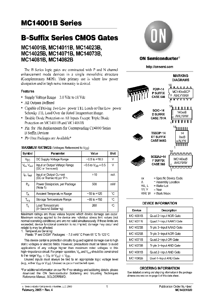 MC14082BDR2G_285155.PDF Datasheet Download --- IC-ON-LINE