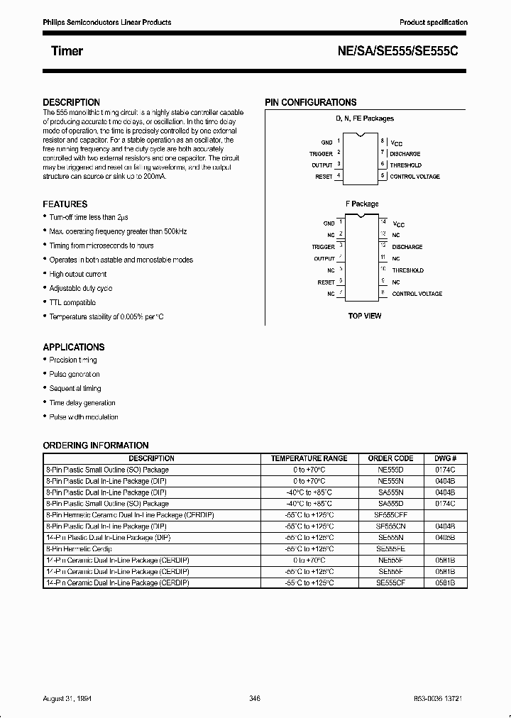 NE555_217076.PDF Datasheet Download --- IC-ON-LINE