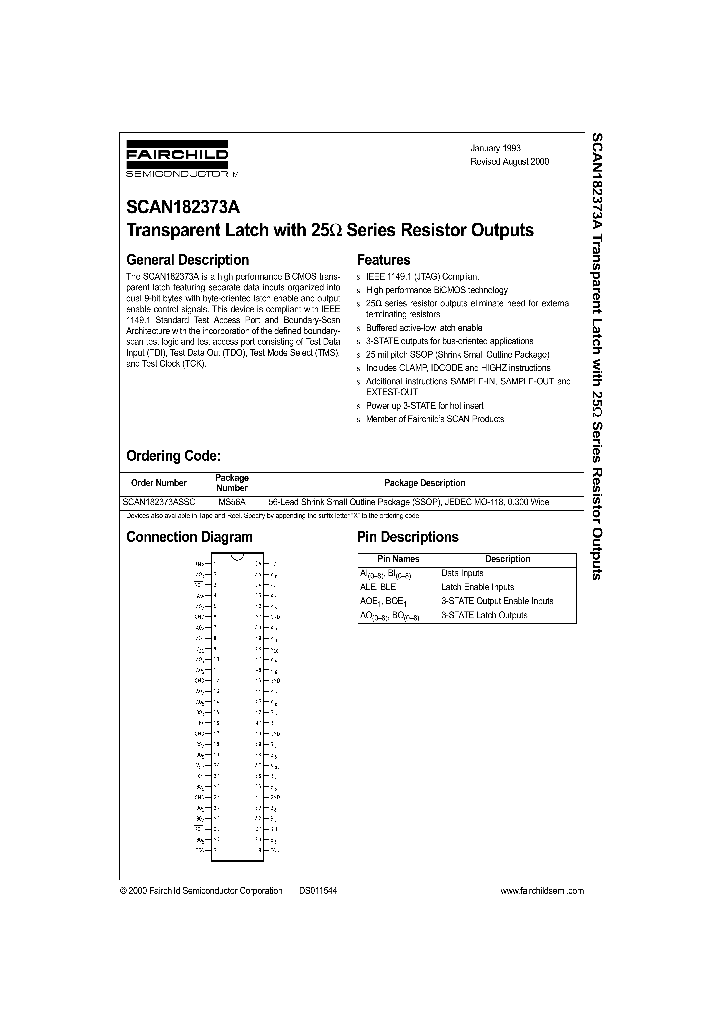 SCAN182373A_294475.PDF Datasheet Download --- IC-ON-LINE