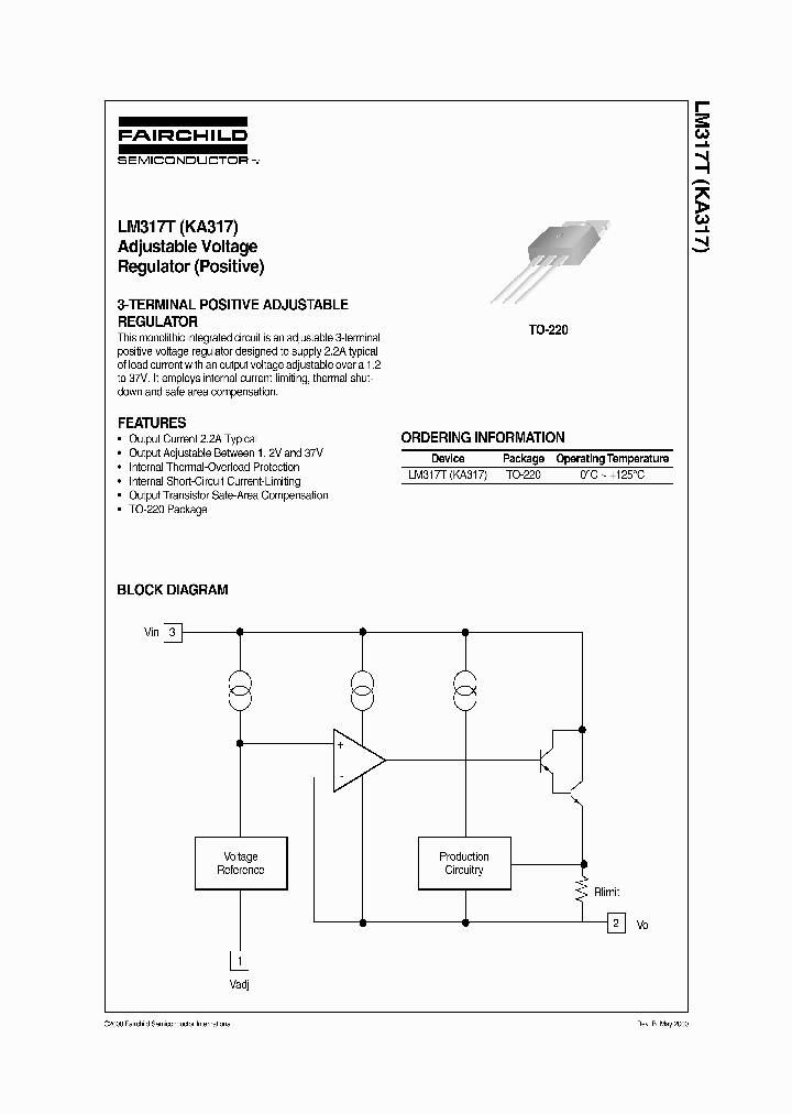 KA317_270418.PDF Datasheet Download --- IC-ON-LINE