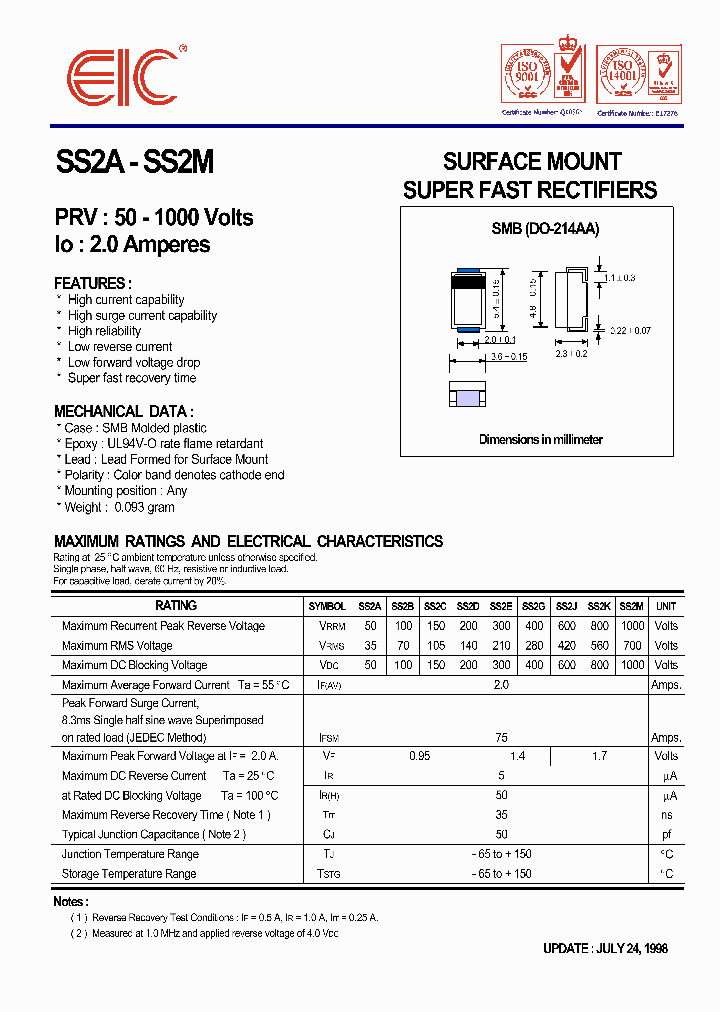 SS2B_244676.PDF Datasheet Download --- IC-ON-LINE