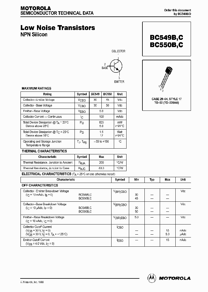 BC550B_186084.PDF Datasheet Download --- IC-ON-LINE