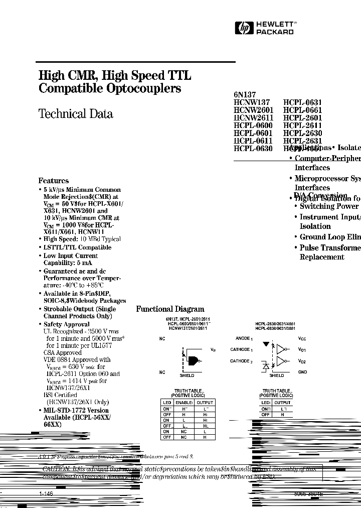 HCPL-063N_202764.PDF Datasheet Download --- IC-ON-LINE