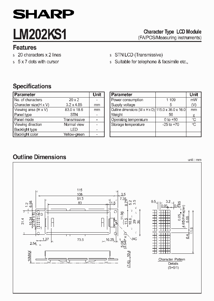 LM202KS1_273886.PDF Datasheet Download --- IC-ON-LINE