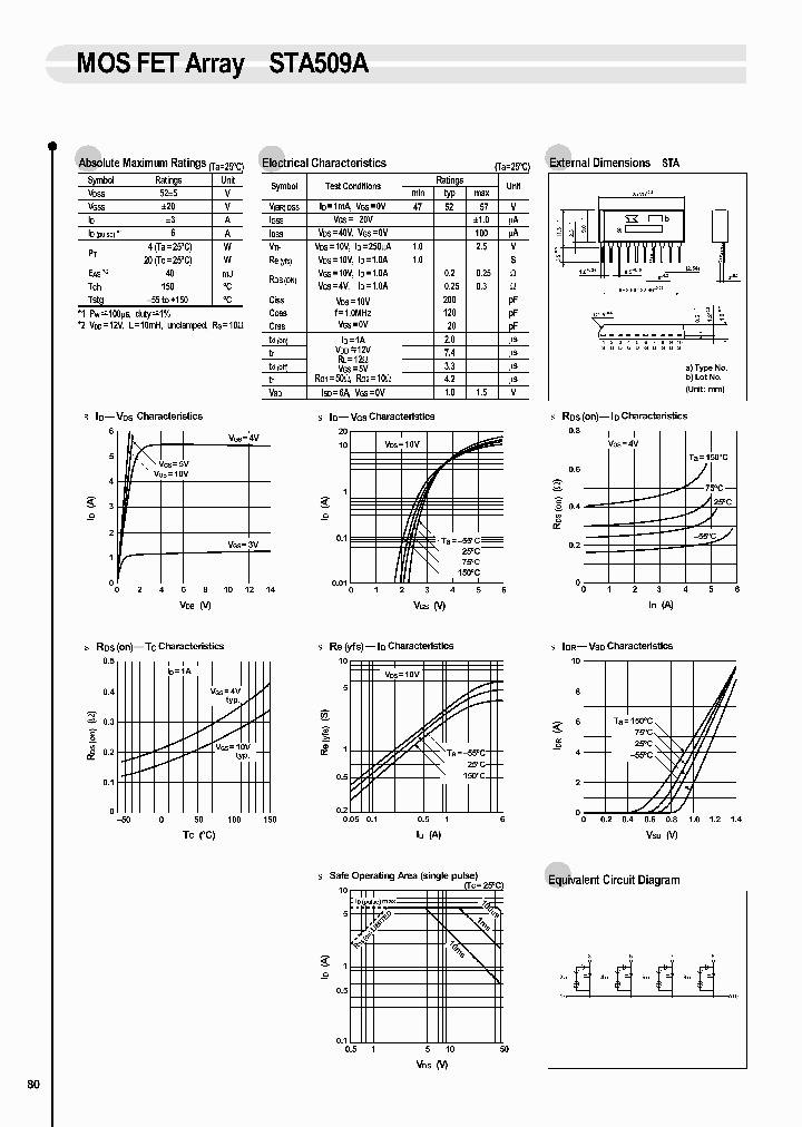 STA509_224315.PDF Datasheet Download --- IC-ON-LINE