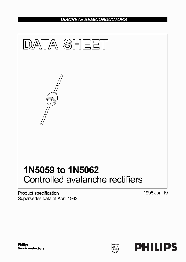 1N5062_318943.PDF Datasheet Download --- IC-ON-LINE