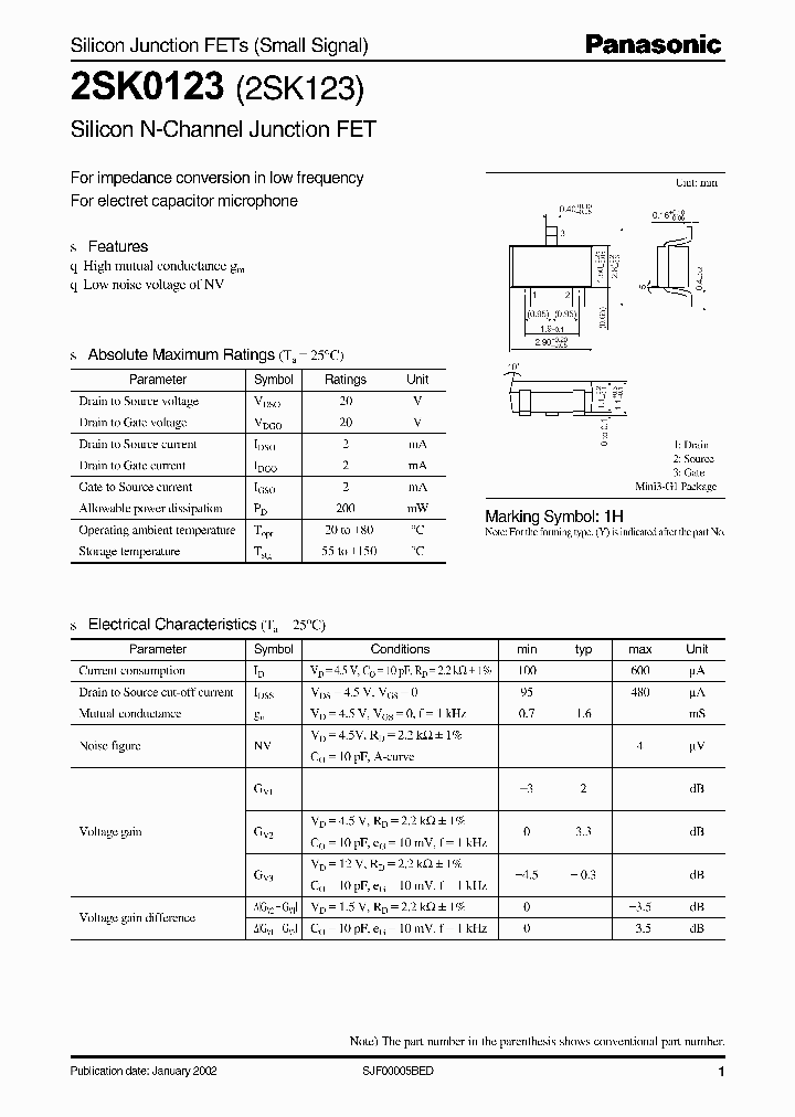 2SK0123_181359.PDF Datasheet Download --- IC-ON-LINE