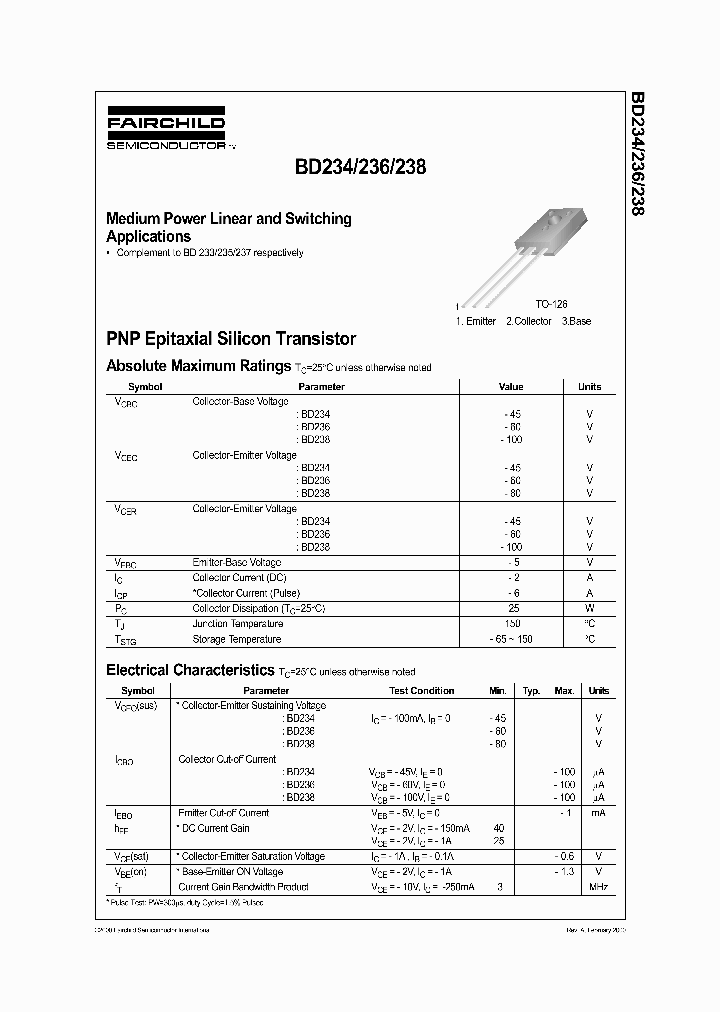 BD238_323420.PDF Datasheet Download --- IC-ON-LINE