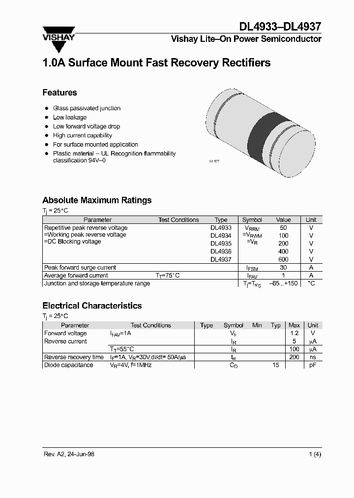 DL4936_331973.PDF Datasheet Download --- IC-ON-LINE