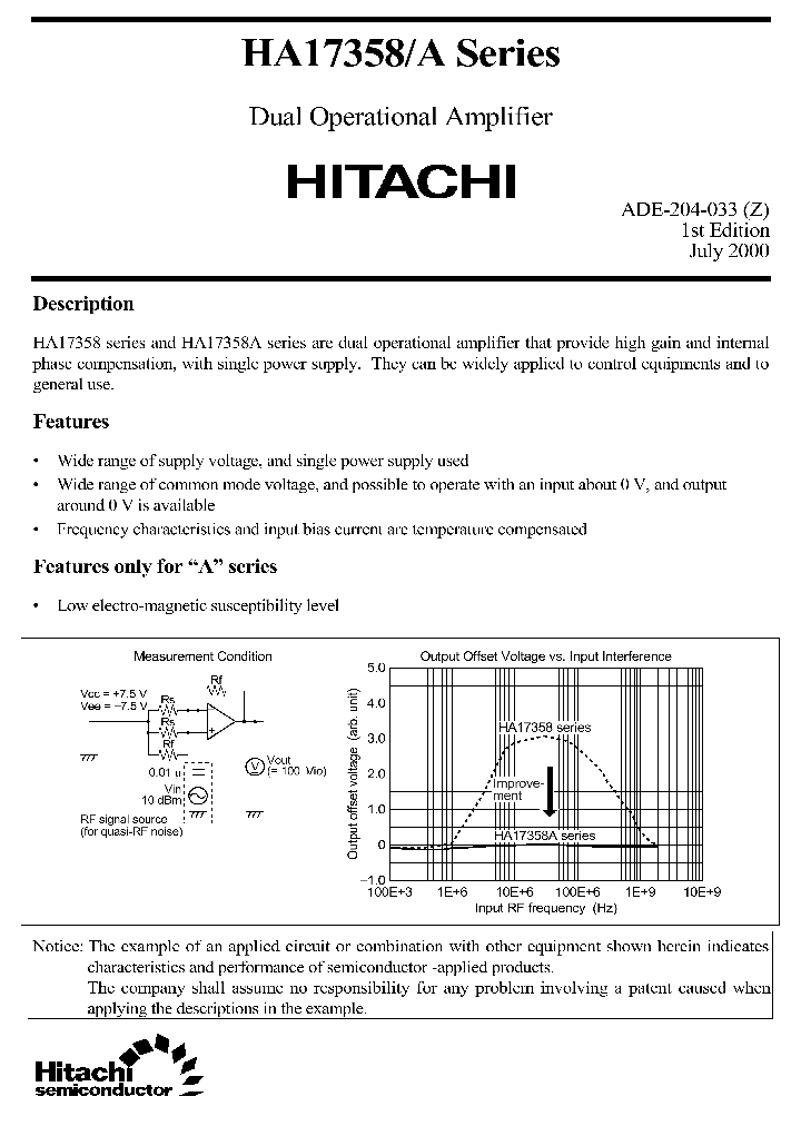 HA17358ASERIES_191689.PDF Datasheet Download --- IC-ON-LINE