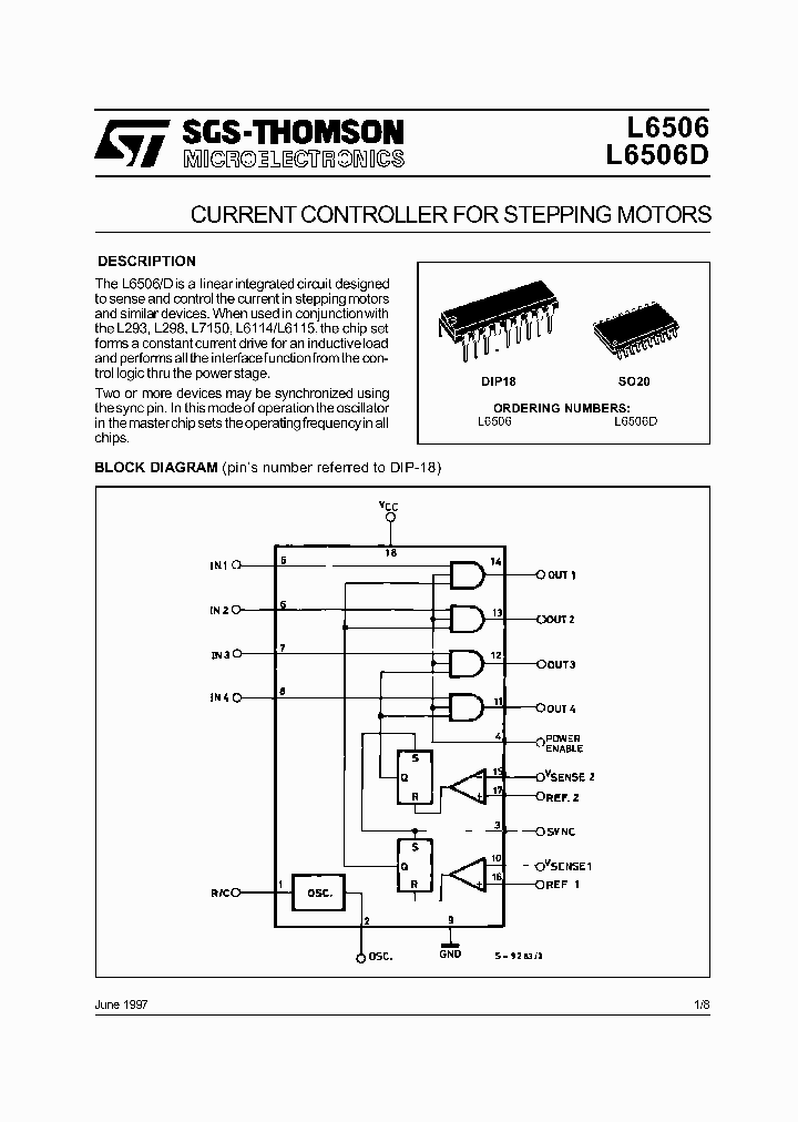 L6506_163769.PDF Datasheet Download --- IC-ON-LINE