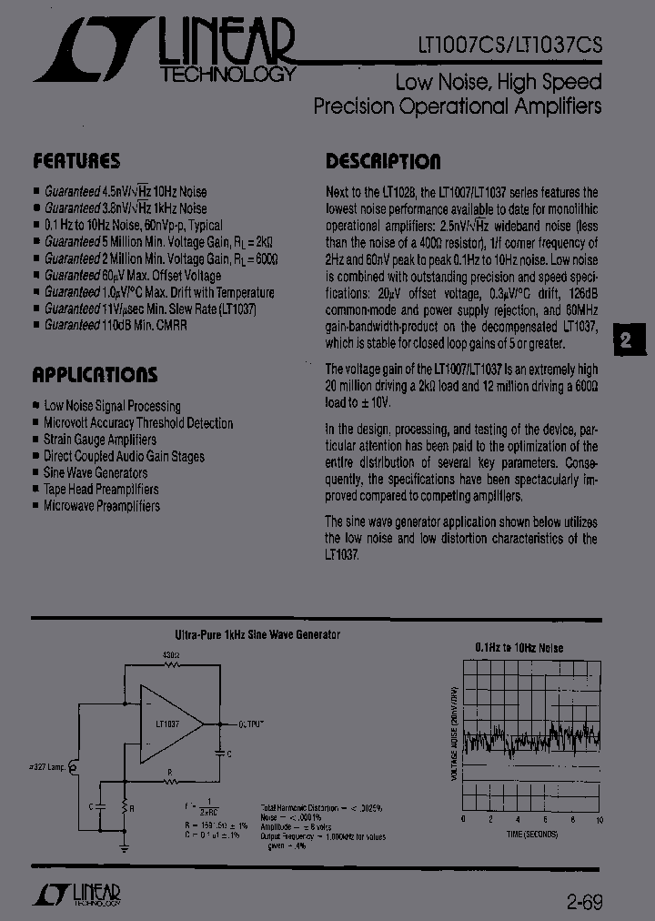 LT1037CS_298725.PDF Datasheet Download --- IC-ON-LINE