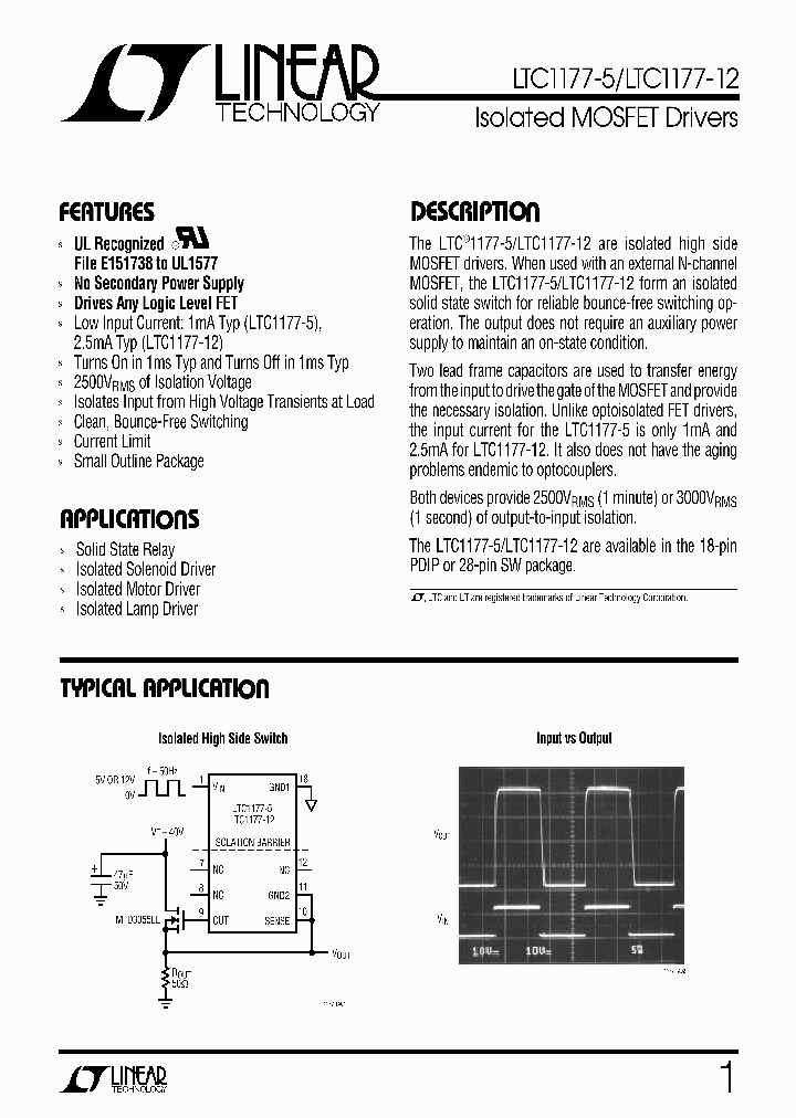 LTC1177CSW-12_76767.PDF Datasheet Download --- IC-ON-LINE