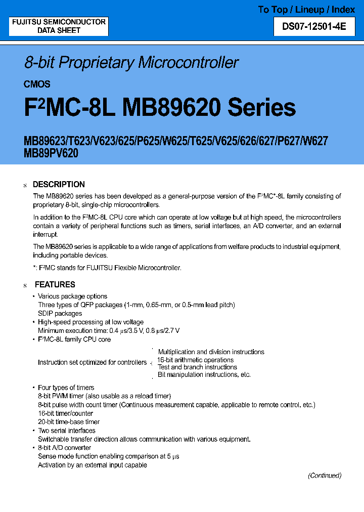 MB89627_347718.PDF Datasheet Download --- IC-ON-LINE