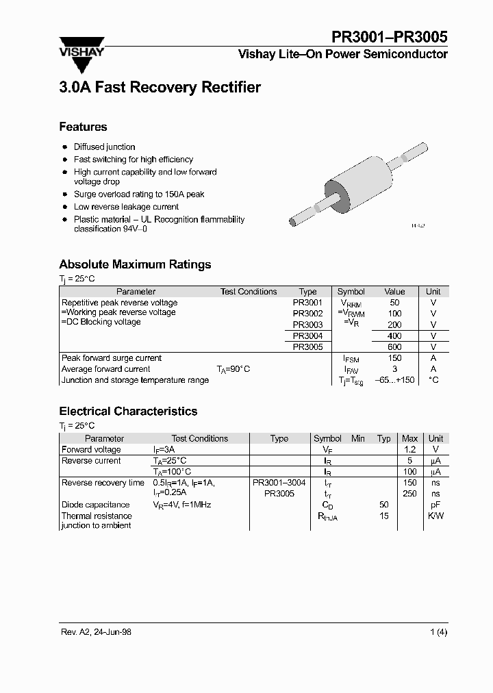 PR3002_182756.PDF Datasheet Download --- IC-ON-LINE