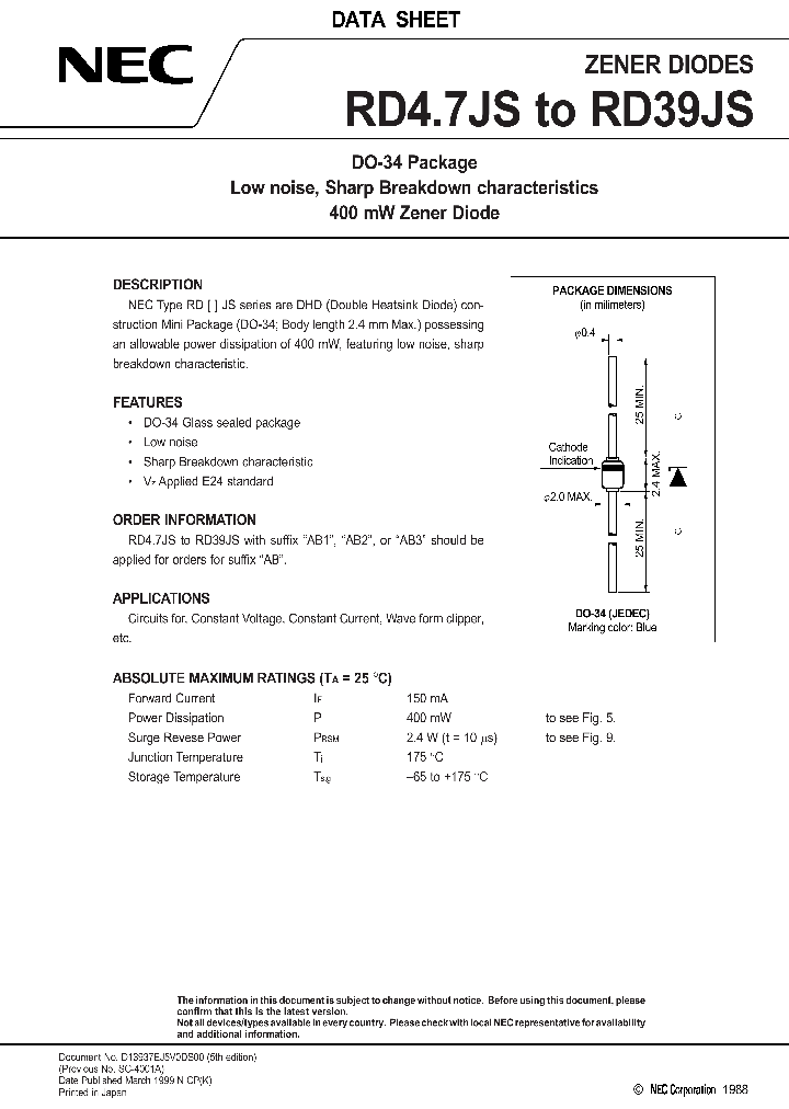 RD10JS_190206.PDF Datasheet Download --- IC-ON-LINE