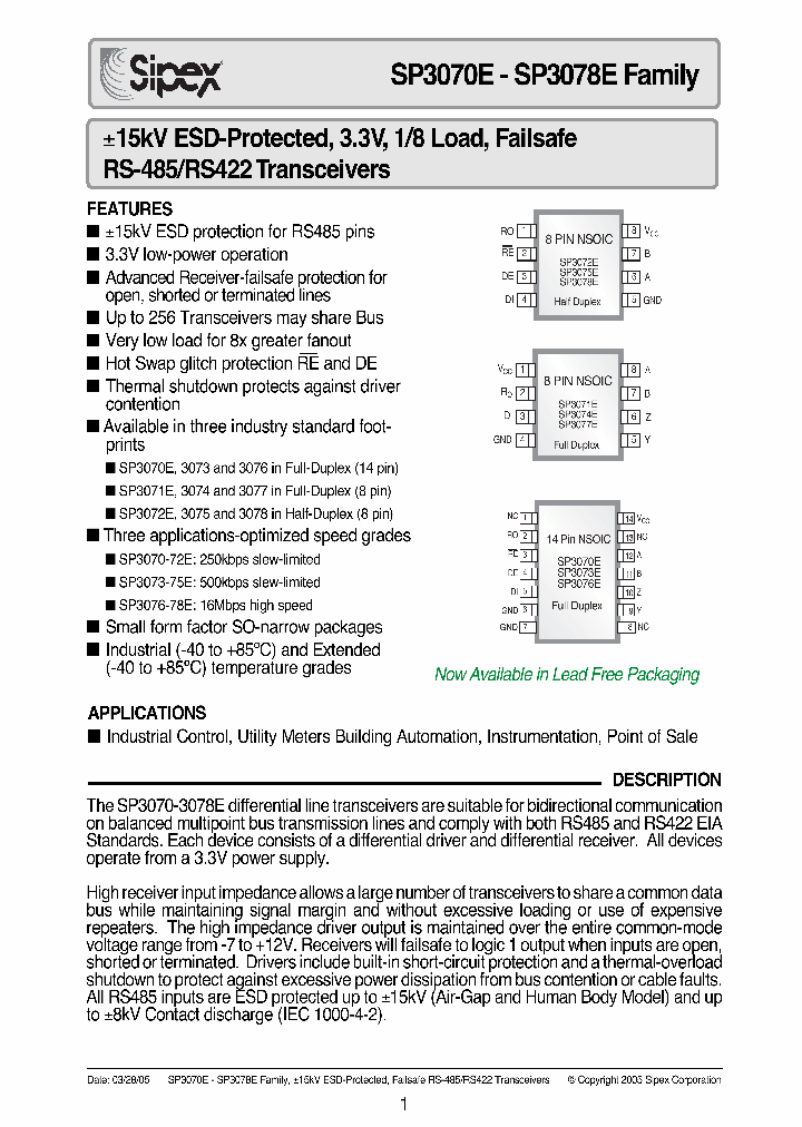 SP3075EEN_310036.PDF Datasheet Download --- IC-ON-LINE
