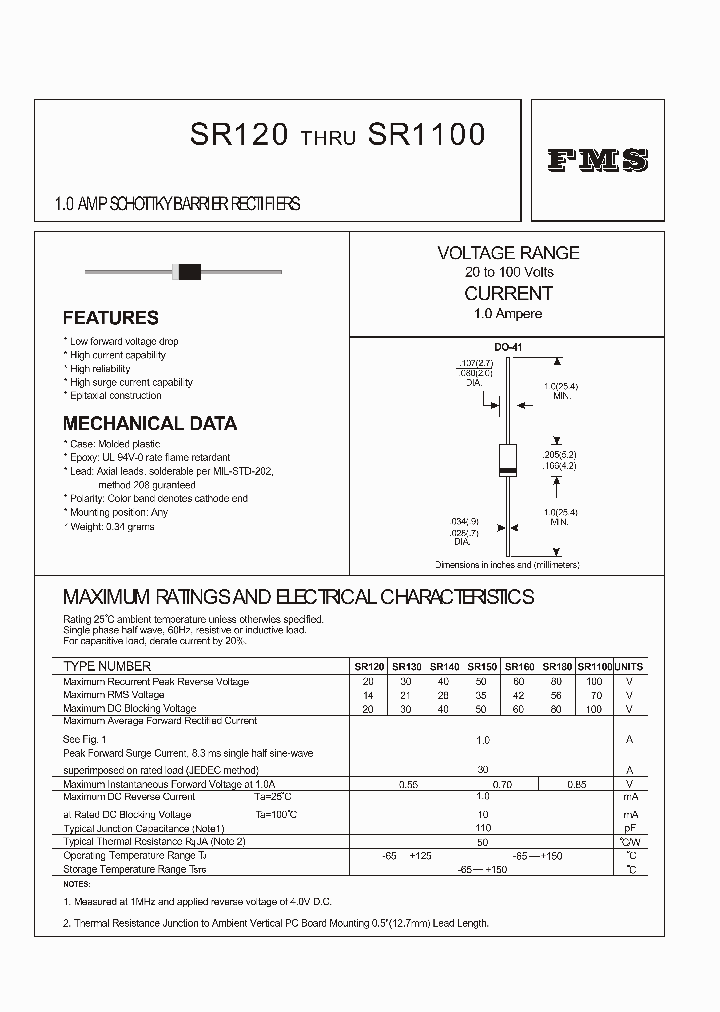 SR150_385981.PDF Datasheet Download --- IC-ON-LINE