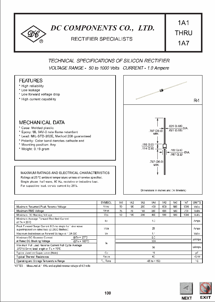 1A2_414465.PDF Datasheet Download --- IC-ON-LINE