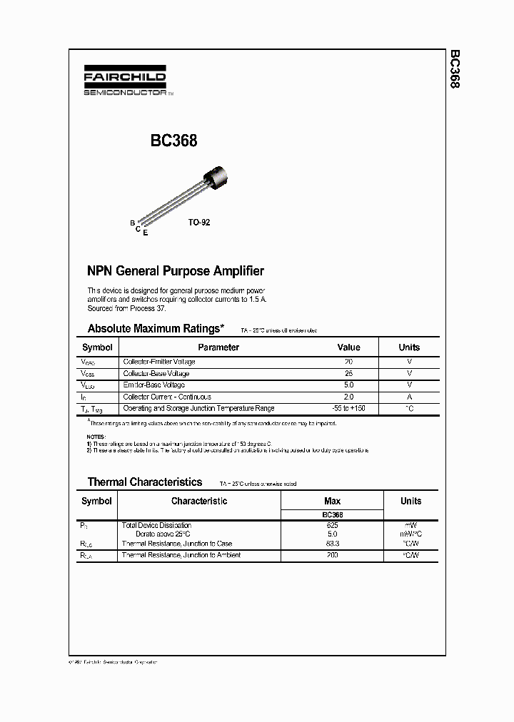 BC368_400854.PDF Datasheet Download --- IC-ON-LINE
